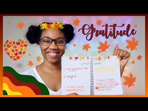 5 Easy WRITING PROMPTS for your GRATITUDE JOURNAL