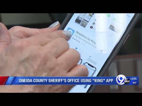 Oneida County Sheriff's Office using "Ring" app to try and reduce crime
