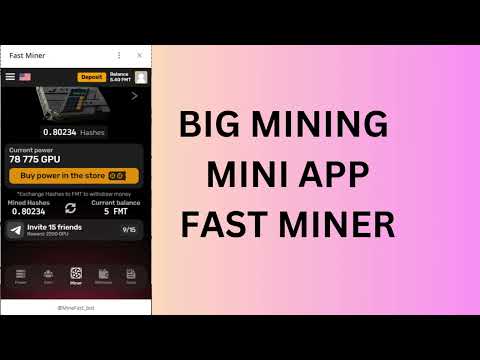 BIG MINING MINI APP//FAST MINER