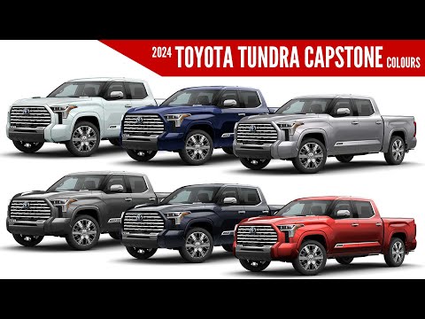 2024 Toyota Tundra Capstone - All Color Options - Images | AUTOBICS