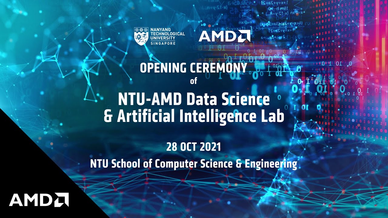 NTU-AMD Data Science & A.I Lab - Official Launch Video Recap