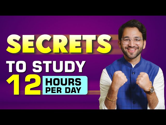 Mastering the Art of Studying: How to Achieve 12 Hours of Productive ...