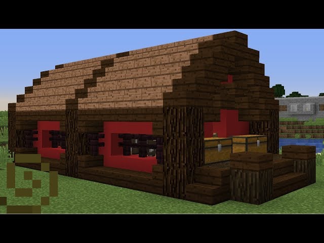 Minecraft Cow Barn
