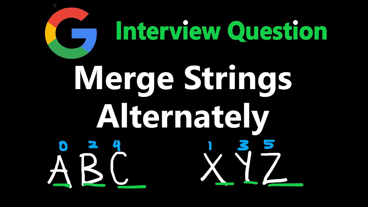 Merge Strings Alternately - Leetcode 1768 - Python