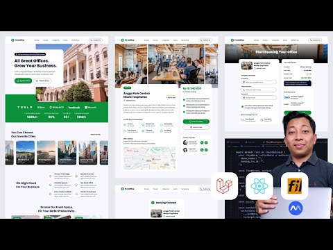 Kelas Online Full-Stack Laravel 11, React, TypeScript: Website Rent Office | BuildWithAngga