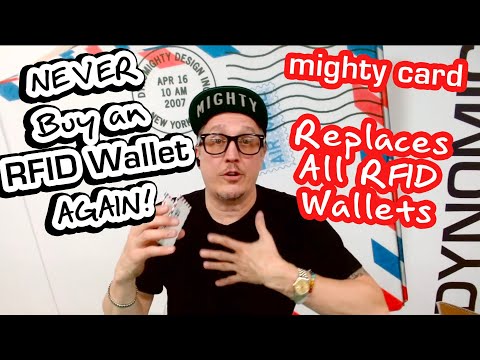 ALERT :: Never Buy an RFID Wallet Again! :: Introducing the Mighty Card RFID Blocker