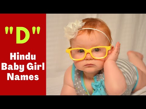 Hindu Girl Names starting with "D" || "D" letter baby girl names || Baby book names channel