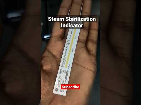 Steam Sterilization indicator in CSSD my MWM Medical #shorts #cssd #ot #medical #sterilization
