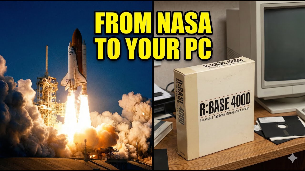 DatabaseHistory – Episode 476: R:Base: The NASA-Born Architect of PC Relational Power