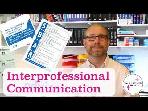 How to Handover to other healthcare professionals (Using SBAR)