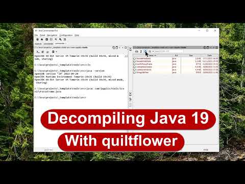 Decompiling Java 19 class file with quiltflower decompiler