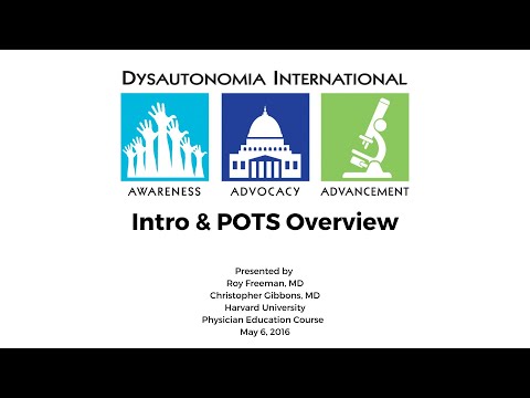 Intro & POTS Overview - Harvard Physician Education Course