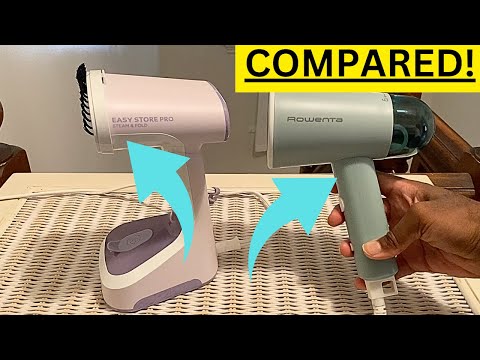 Black and Decker steamer vs Rowenta travel steamer - Which steamer WINS?