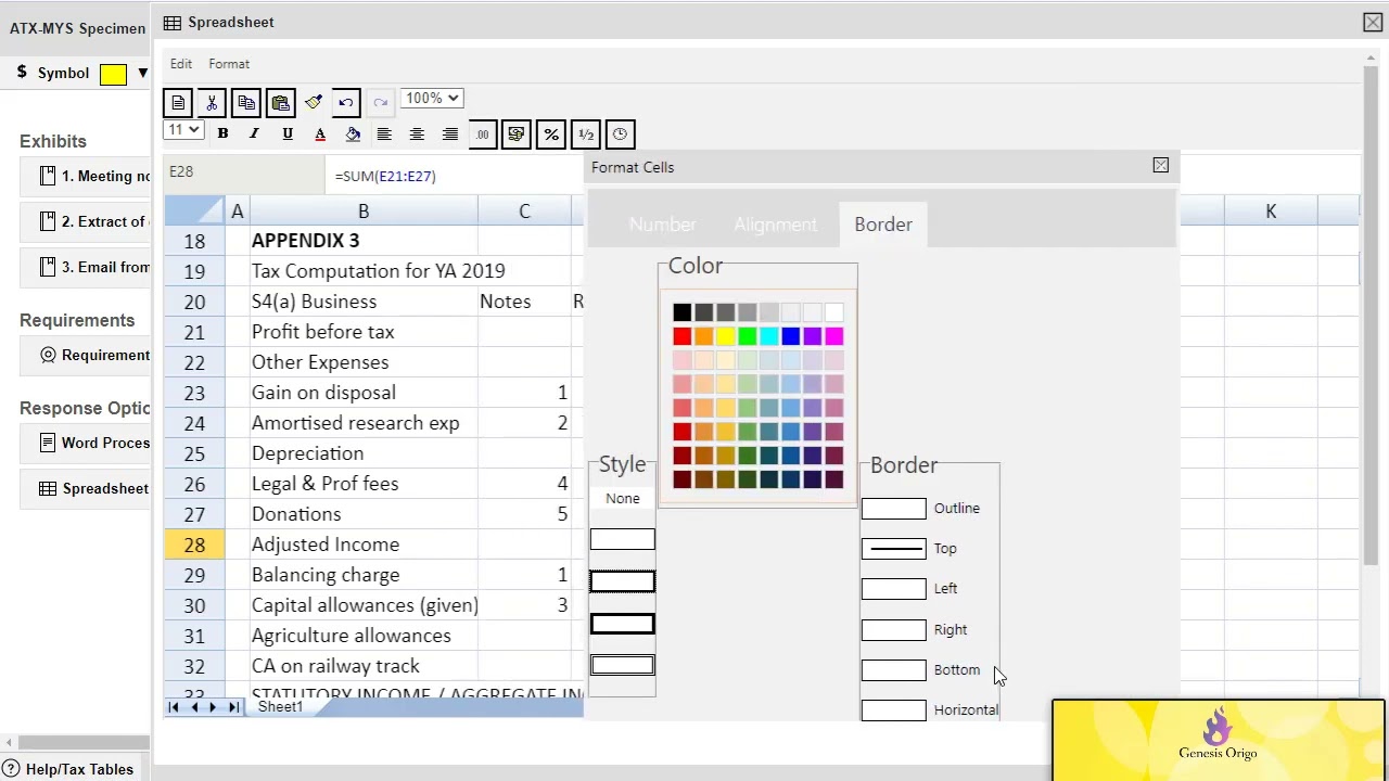 ACCA Practice Platform - Spreadsheet Tips