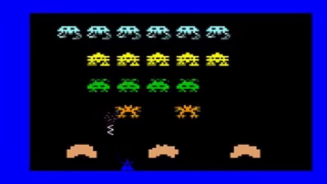 Space Armada - Intellivision - Space Invaders Game (Mattel 1981)