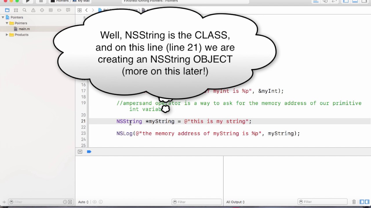 Objective-C 12 Pointers
