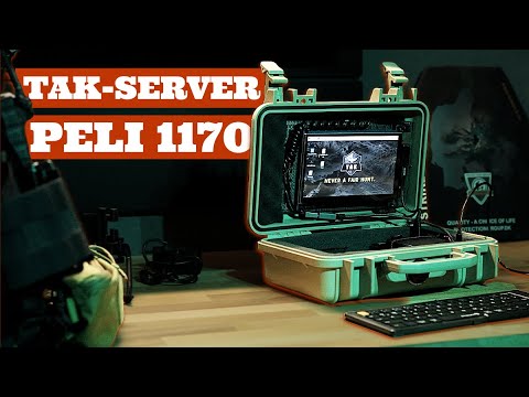 TAK Server/Pi5 + PELI Case 1170