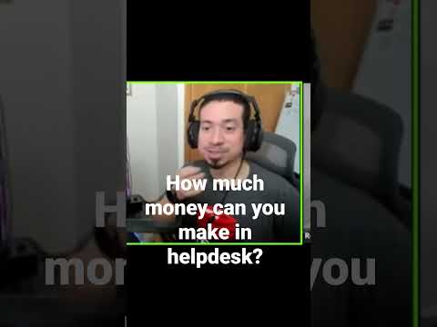 How much money can you make in helpdesk? Not all helpdesk jobs are created equal.