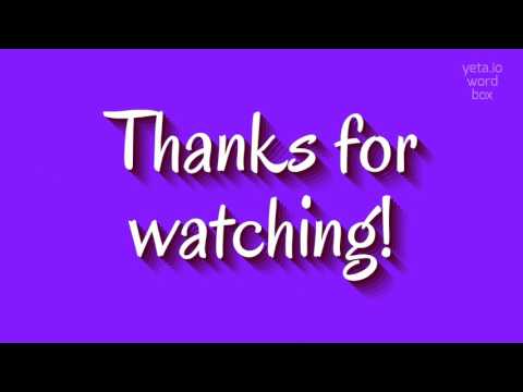 How to say "bisque's"! (High Quality Voices)
