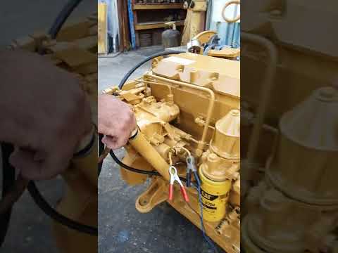 3116 CAT engine Reman start !!