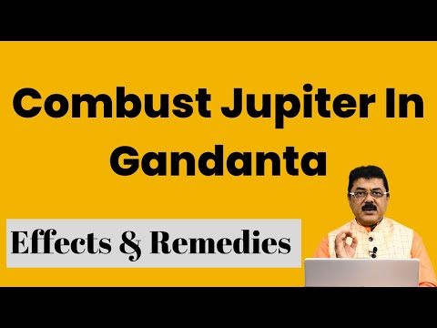 गण्डान्त राशि में अस्त बृहस्पति, ग्रहण बिंदु के निकट: अर्थ, भविष्यवाणी और उपाय #बृहस्पतिगण्डान्त