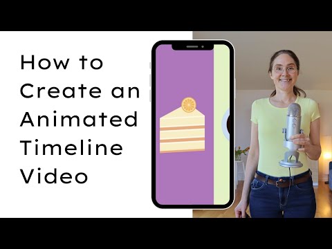 How to Create an Animated Timeline Video (Perfect for Reels!) With Canva and a Free Editing Tool