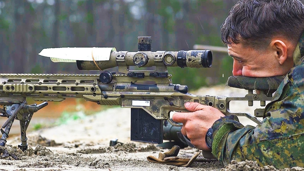 Powerful M110 Sniper Live-fire | U.S. Marines | MFA
