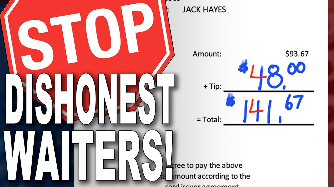 STOP DISHONEST WAITERS! with this FREE Tip Calculator! | Introducing...TipiT!