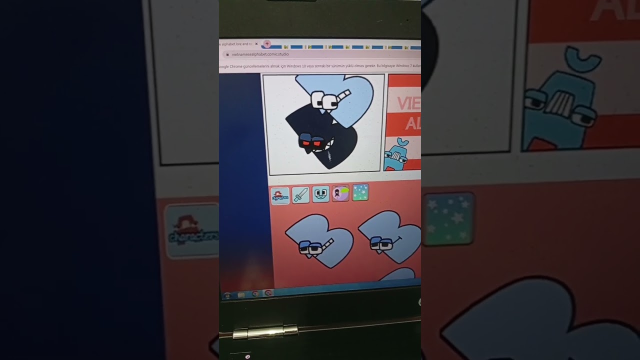 Vietnamese Alphabet lore comic studio