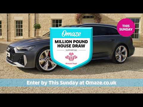 Check out the Audi RS6 Avant - Enter the Omaze Million Pound House Draw, Cotswolds