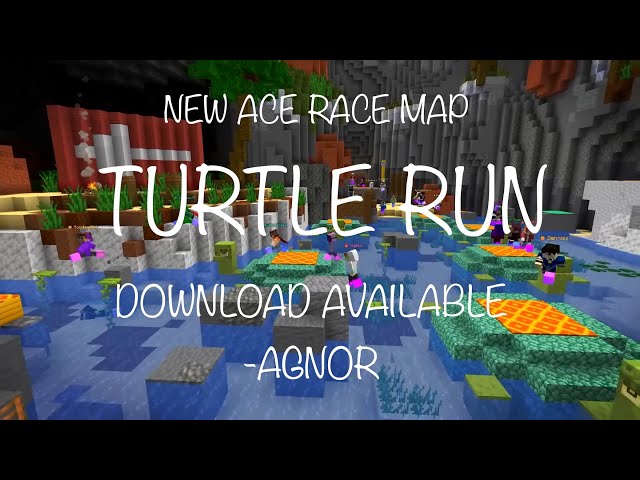 MCC: TURTLE RUN (NEW ACE RACE MAP) - RECREATION | Minecraft ...