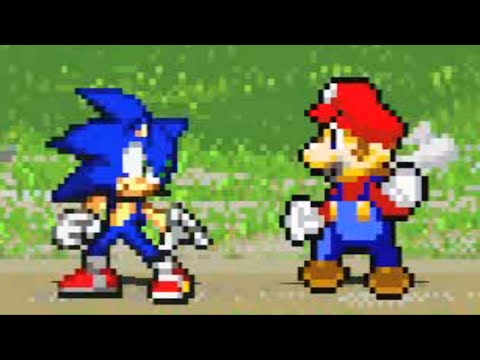 Sonic vs Mario - Ultimate Mugen Fight