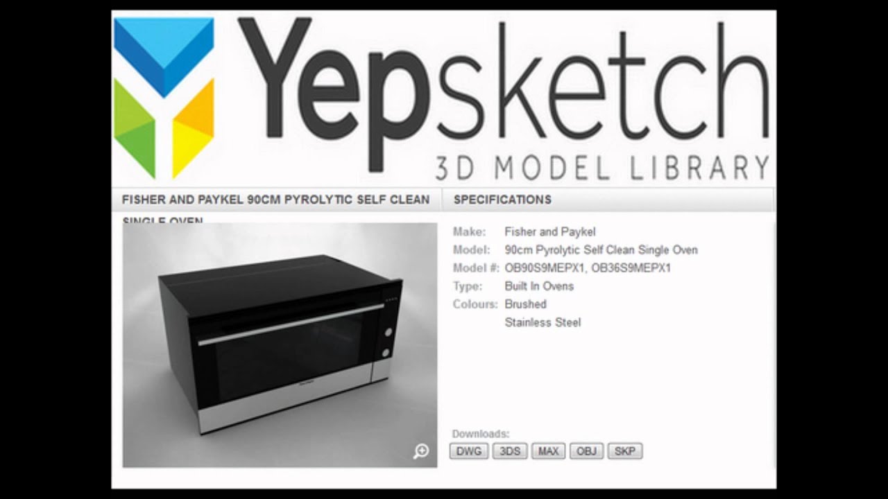 Fisher & Paykel 3D Model Showcase