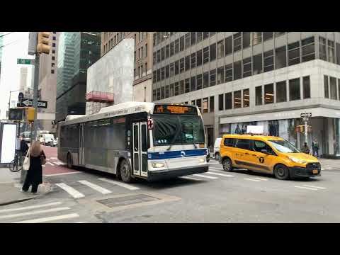 MTA MaBSTOA: 2010 Orion VII NG HEV #4693 M4 Bus at Madison Av/E 58 St