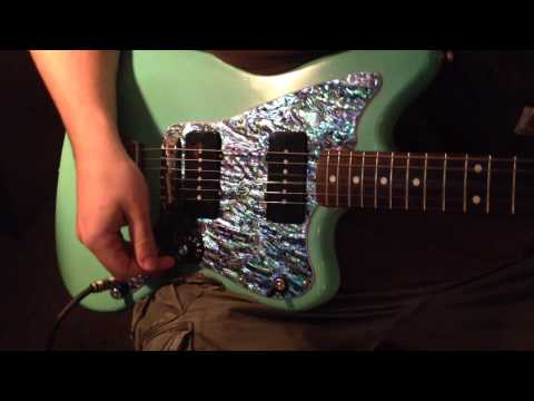 Custom Sea Foam Green and Genuine Abalone Shell Pick Guard Jazzmaster 1
