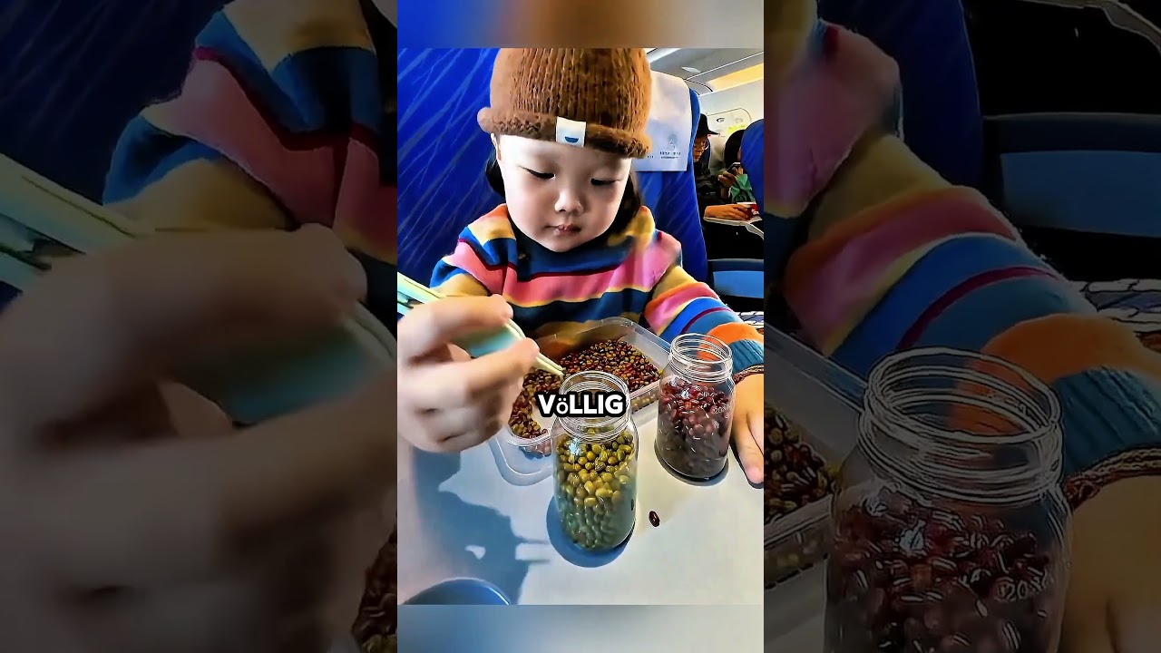 He used beans to calm his daughter 🫘 #Funny #ParentingHack