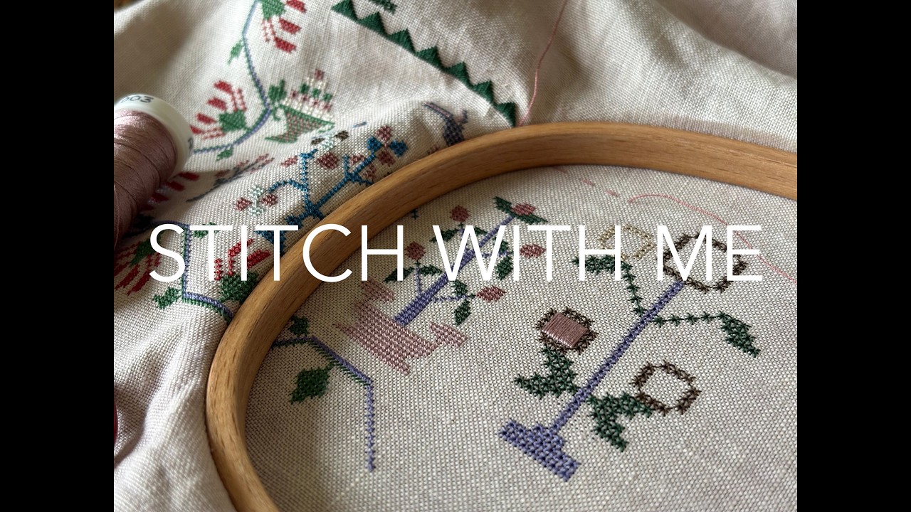 Flosstube Extra! Stitch With Me
