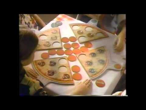 Pizza Party Game Commercial 1989