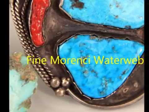 Premium Morenci TQ bracelet by famed Navajo jeweler Ramon Platero c.1960s