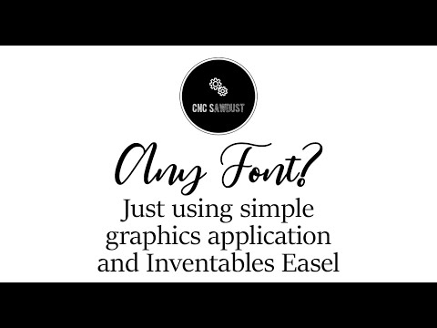 Easel HowTo : Using ANY font with Easel