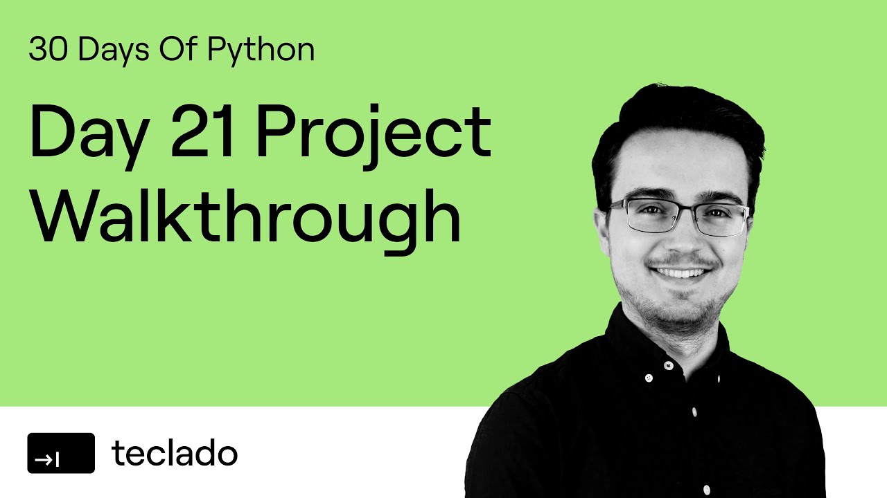 Day 21 Project - Python Charts with matplotlib and pyplot - 30 Days Of Python