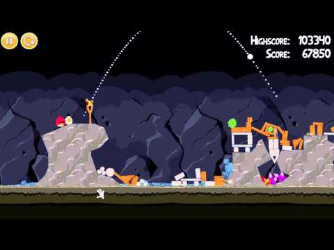 Angry Birds 15-1 “Cave Dwelling Pigs” – High Scores in Angry Birds