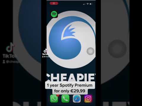 1 year Spotify Premium for 29,99