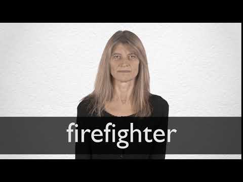 How to pronounce FIREFIGHTER in British English