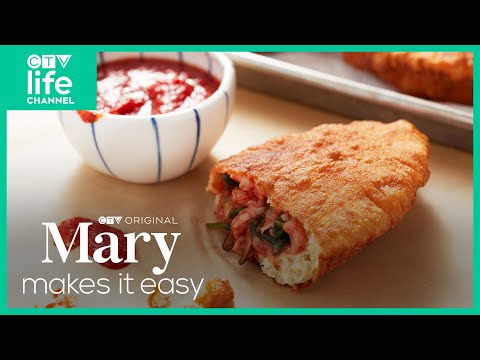Mini Panzerotti Recipe | Mary Makes It Easy