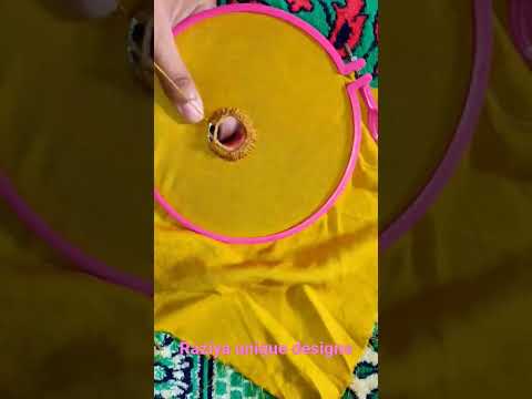 #short: handmade fabric Earrings designs/ how to make mirror earrings at home#errings