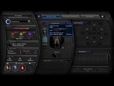 Torment Tides of Numenera Companions Callistege and Alligern Abilities