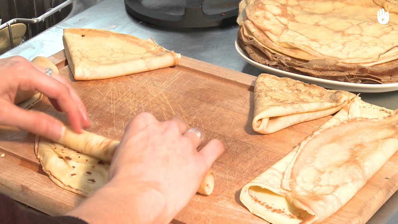 Como dobrar um crepe - Como fazer os clássicos crepes franceses | Sikana