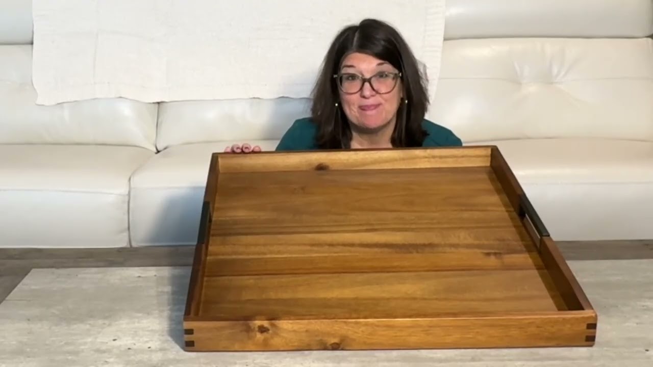 Joy&Grace Large Square Ottoman Tray Review | 22