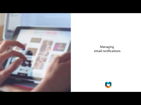 Modify Career Email Notifications